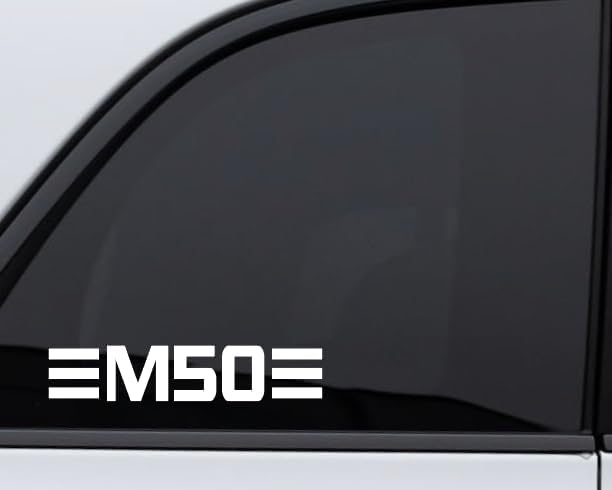 Amazon.com - M50 ENGINE Sticker Racing Tuning Diesel Drift Performance ...