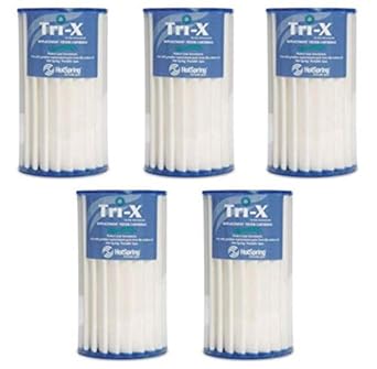 Amazon.com: Hot Spring Envoy Tri-X Filter Spas - Set of 5, 73250 ...
