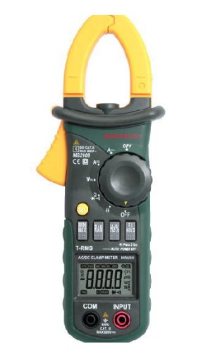Mastech MS2108 Multimetro Pinza Digitale (Vero RMS AC / DC corrente ...