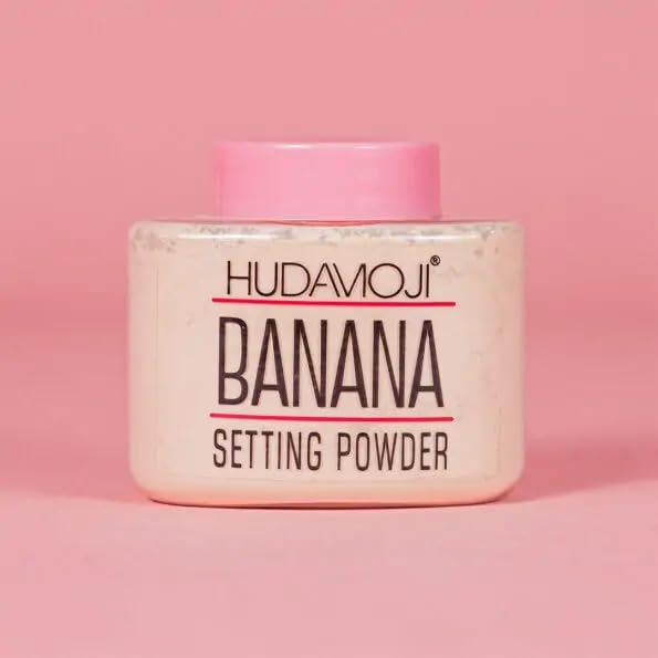 Buy HUDAMOJI Banana Setting Loose Powder | Matte Finish Long Lasting ...