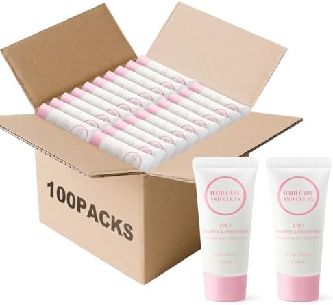 Amazon.com: 2-in-1 Shampoo Set Bulk, Travel Shampoo & Conditioner ...