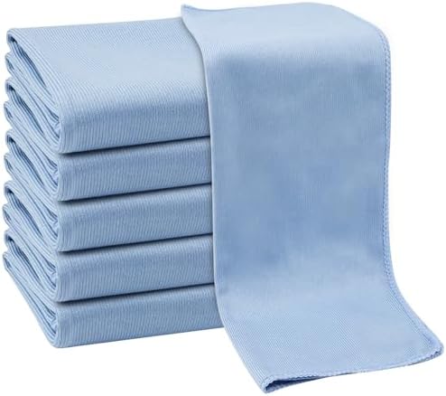 Amazon.com: Zflow Microfiber Glass Cleaning Cloths - 8 Pack (16 x 16 ...