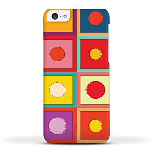 FUNKYLICIOUS iPhone SE Back Cover Boxy Design (Multicolour) : Amazon.in ...