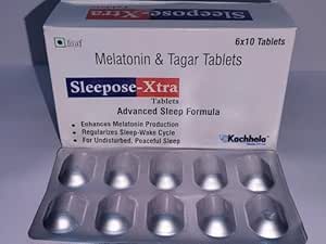 MELATONIN & TAGAR TABLETS : Amazon.in: Health & Personal Care