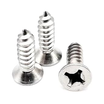 M2 M2.6 M2.9 M3.5 M3.9 Stainless Steel Cross Phillips Flat Countersunk ...