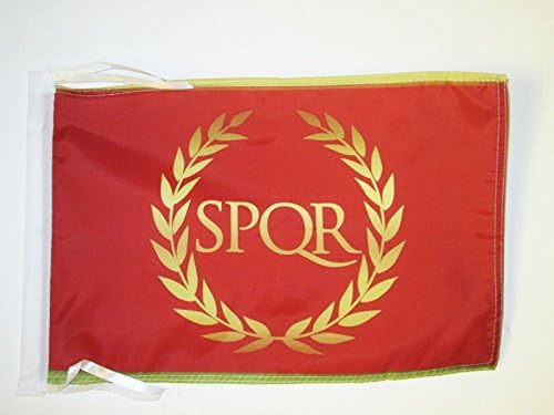 AZ FLAG Bandiera Impero Romano 45x30cm - BANDIERINA SPQR 30 x 45 cm ...