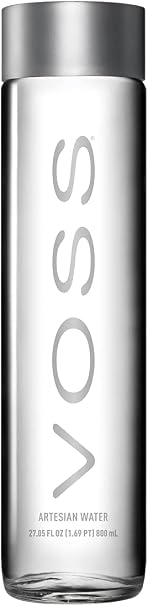 Voss Natural Still Mineral Water In Glass Bottle, 800 ml: Buy Online at ...