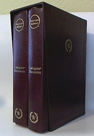 Merriam Webster's Collegiate Dictionary / Merriam Webster's Collegiate ...