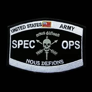 Amazon.com: United States Army Spec Ops Nous Defions Patch Delta Force ...