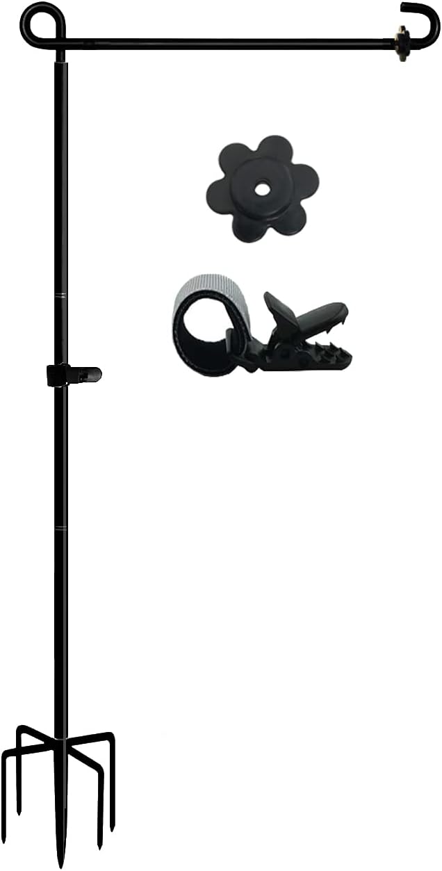 Amazon.com : Evergreen Flag Oversized Metal Outdoor Flag Stand 7-Feet ...