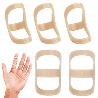 5pcs Oval Finger Splint，Finger fixation splint，Trigger Finger Splints ...