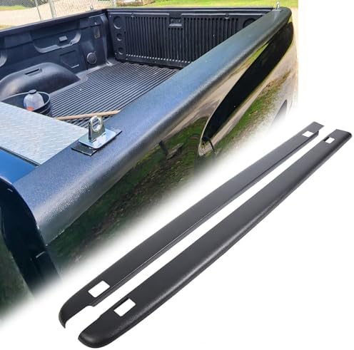Amazon.com: ECOTRIC Truck Bed Rail Caps W/Holes Compatible with 1999 ...