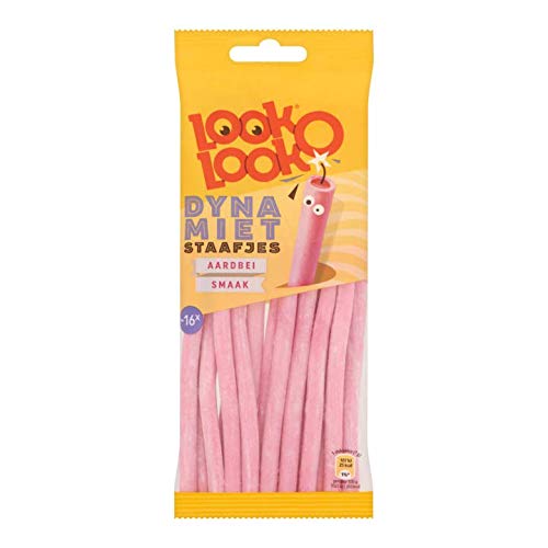 Amazon.com : Strawberry Powder candy | Look-O-Look | Dynamite bars ...