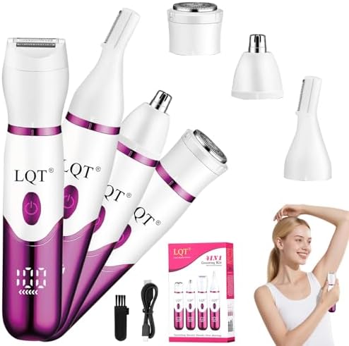 Amazon.com: LQT Electric Bikini Trimmer for Women,Led Power Display ...