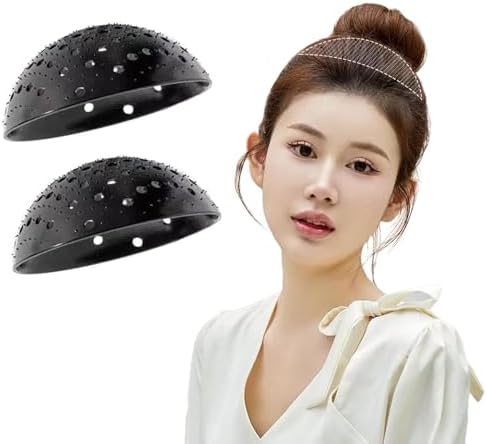 Amazon.com: 4 Pcs 2 Pairs Black Sponge Bump It Up Volume Hair Base Pads ...