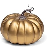 Amazon.com: WangLaap 7 inch Artificial Black Pumpkin Foam Harvest Decor ...