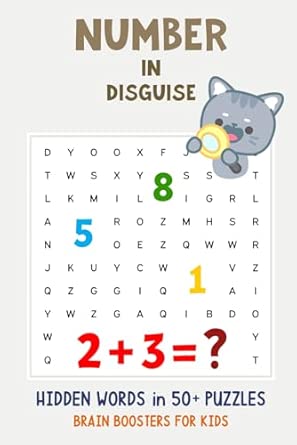 Number in Disguise: Word Search Puzzle Book with Easy to Read Print ...