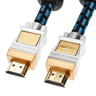 Amazon.com: TY1.8M 5FT Black & Blue V1.4 1080P HDMI V1.4 to Mini HDMI ...
