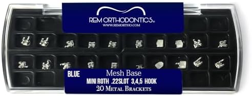 Rem orthodontics | Brackets para ortodoncia mini base de malla linea ...