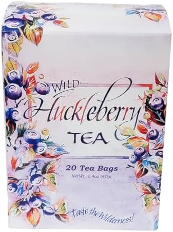 Amazon.com : Huckleberry Haven Wild Huckleberry Tea Tin (20 Teabags ...