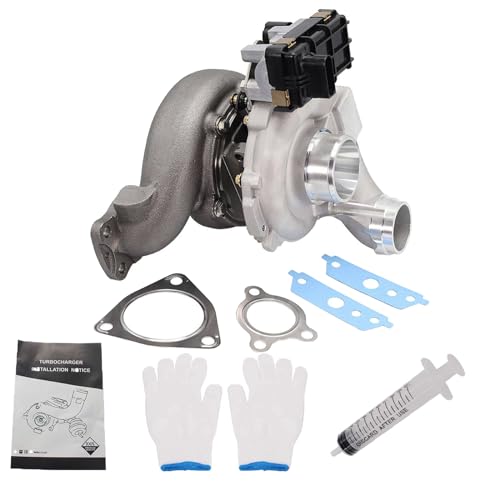 Bapmic GT2056VK Turbocharger Kit w/Turbo Electric Actuator Replacement ...