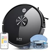 Amazon.com: ILIFE T20s Self-Emptying Robot Vacuum and Mop Combo, 5000Pa ...