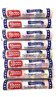 Necco The Original Candy Wafer Roll 8pk Lemon Yellow Lime | Desertcart ...