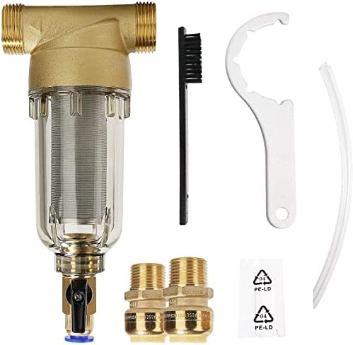 Rusco 1-1/2" Spin Down Separator Sand/Sediment Water Filter 50 Gpm ...
