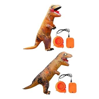 Buy SNAPPSY® Inflatable Dinosaur Costume Fancy Dress for Parade Stage ...