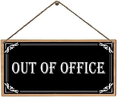 Amazon.com : TRUSTY Round IN and OUT Door Signs for Businesses Stores ...