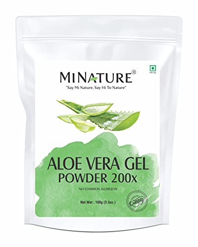 Aloe Vera Gel Powder 200x by mi Nature | Natural and Pure | Aloe ...