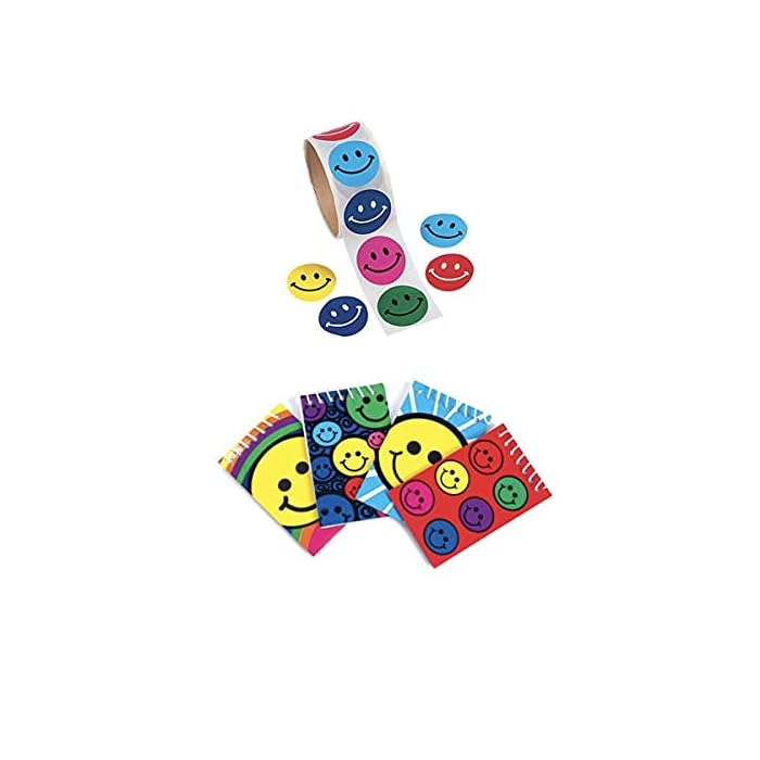 Buy Just4Fun 3 Dozen (36) Smiley Face Mini Spiral Notebooks & 100 ...