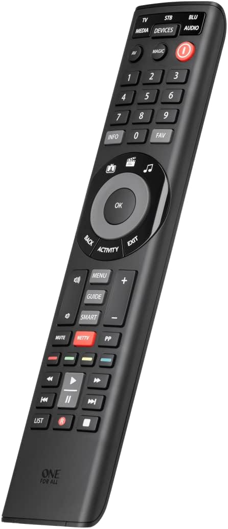 One For All Evolve 2 Universal Remote Control - Operates 2 devices ...