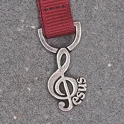 Amazon.com: Music Treble Clef Multi-Ribbon Bookmark : Office Products
