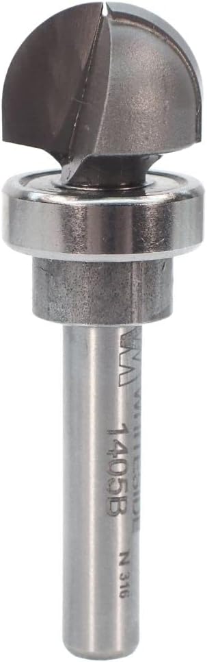 Whiteside Router Bits 1404B Round Nose Bit with Bearing - Edge ...