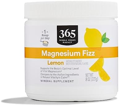 Amazon.com: 365 by Whole Foods Market, Magnesium Fizz Lemon, 8 Ounce