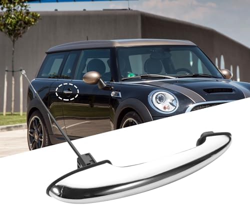 HouYeen Front Left Passenger Side Exterior Door Handle with Cable ...