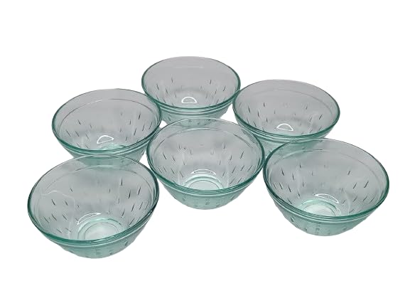 Buy Quality Crafts Designer Glass Bowl Set of 6, 125ml Online at Low ...