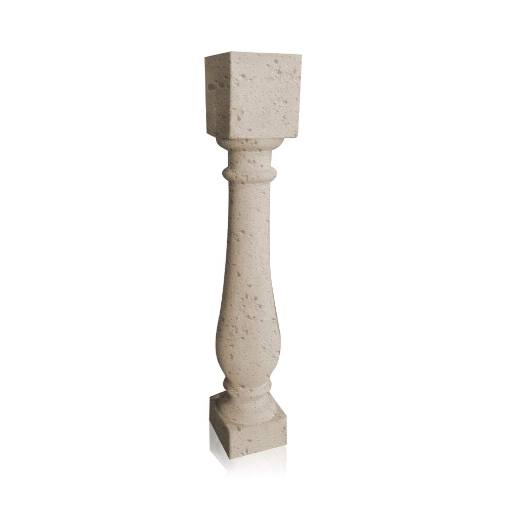 Buy 36 Inch Almond Coral Concrete Baluster by Coral Cast/Precast ...