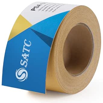 S SATC 400 Grit Self Adhesive Sandpaper Roll - PSA Sander Paper for ...