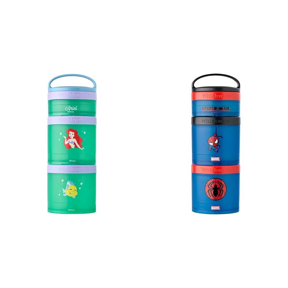 Amazon.com: Whiskware Disney Princess and Marvel Avengers Stackable ...