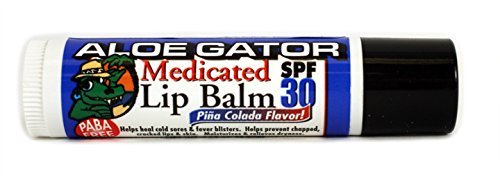 Amazon.com : Aloe Gator SPF 30 Moisturizing Lip Balm, Medicated 3 Pack ...