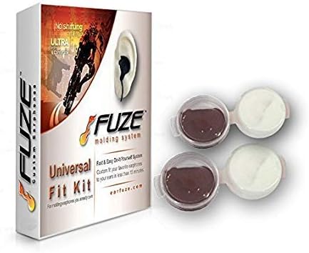 FUZE Custom Molded Fit Kit - for Earphones Headphones Ear earplug Noise ...