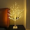 Amazon.com: AOLTNRC Lighted Trees for Indoor Decor with Timer, 144 LED ...