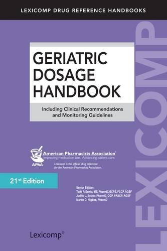 Buy Geriatric Dosage Handbook Book Online at Low Prices in India ...