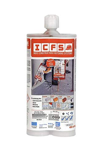 ICFS 400 ml Rebaring Chemical Injection Mortar CM400PE Pure Epoxy ...