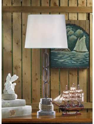 Nautical Sailor Rope Chain Table Lamp - Nautical Lamp Shade - Amazon.com