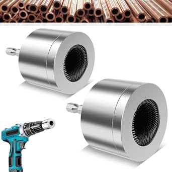 Copper Pipe Cleaner, 2Pcs Pipe Cleaners for Drill 15+22mm Plumbing Tool ...