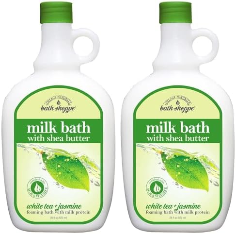 Amazon.com : Village Naturals Bath Shoppe, White Tea and Jasmine ...