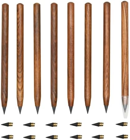 Amazon.com : Lopenle 8 pcs Infinity Eternal Pencils Forever Inkless Pen ...
